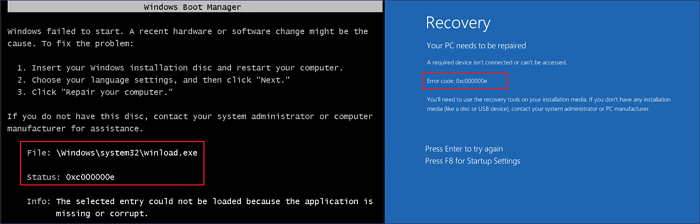 Windows 10 foutcode 0xc00000e Repareren Zonder Gegevens Te Verliezen 