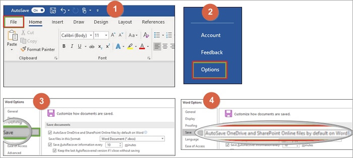 Hoe Word Excel AutoSave Op Windows En Mac Uit Te Schakelen EaseUS
